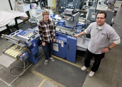 Allan Hancock College installed a new MBO B118 folder and three ...