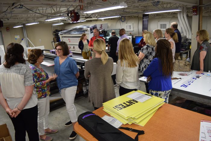 University of Alabama Printing Services Holds Print Camp