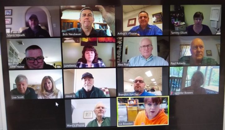 Their Conference Postponed, ACUP Members Gather for Video Call