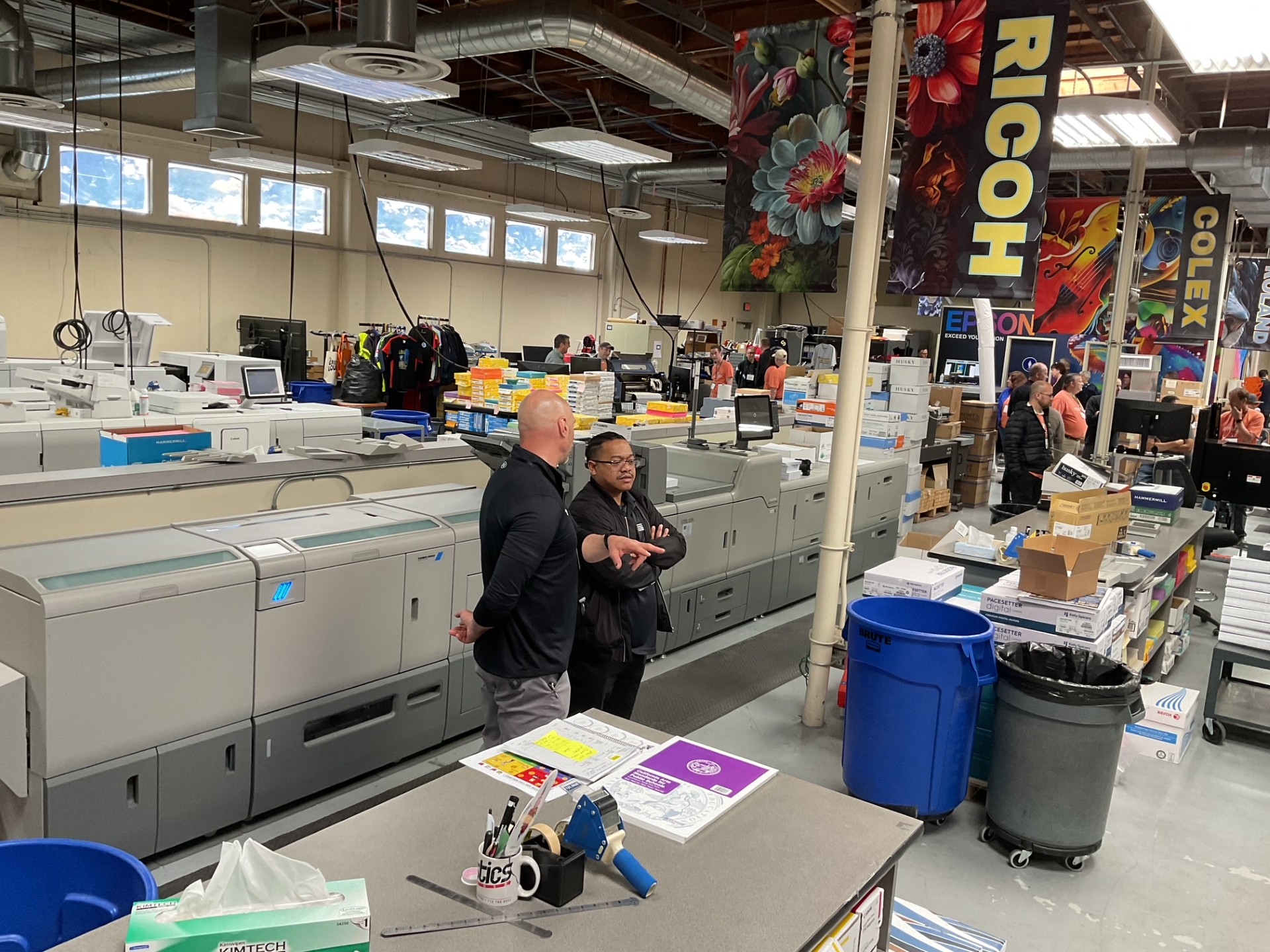 A Look Inside Santa Ana USD's Impressive In-plant - In-plant Impressions